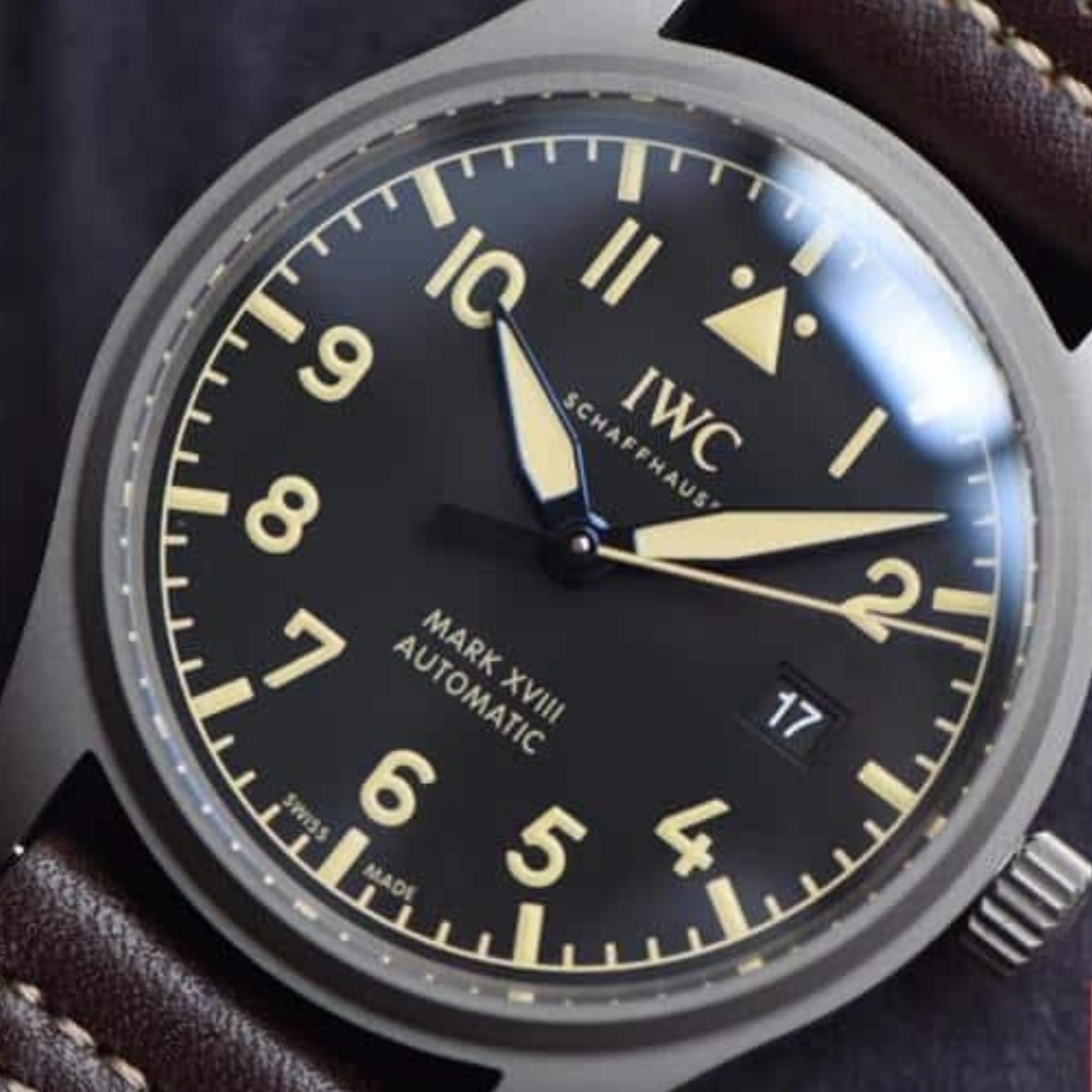M+공장 IWC 파일럿 마크 18 헤리티지 티타늄 레더 스트랩 40mm IW327006 > IWC - 명품 시계 레플리카 쇼핑몰 ...