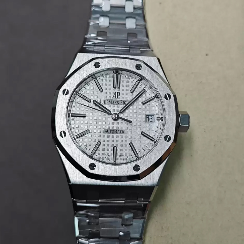 APS공장 오데마피게 로얄오크 실버 다이얼 스틸 SS 브레이슬릿 37mm 15450ST > Audemars Piguet - 명품 ...